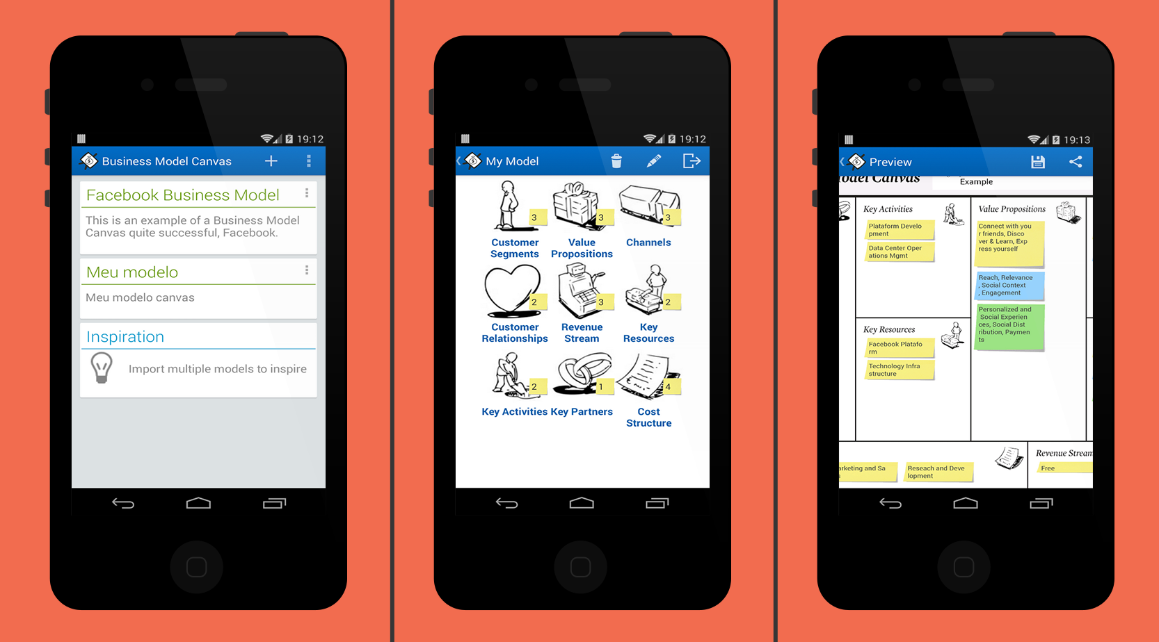 Business Model Generation App - Canvas Model Design App