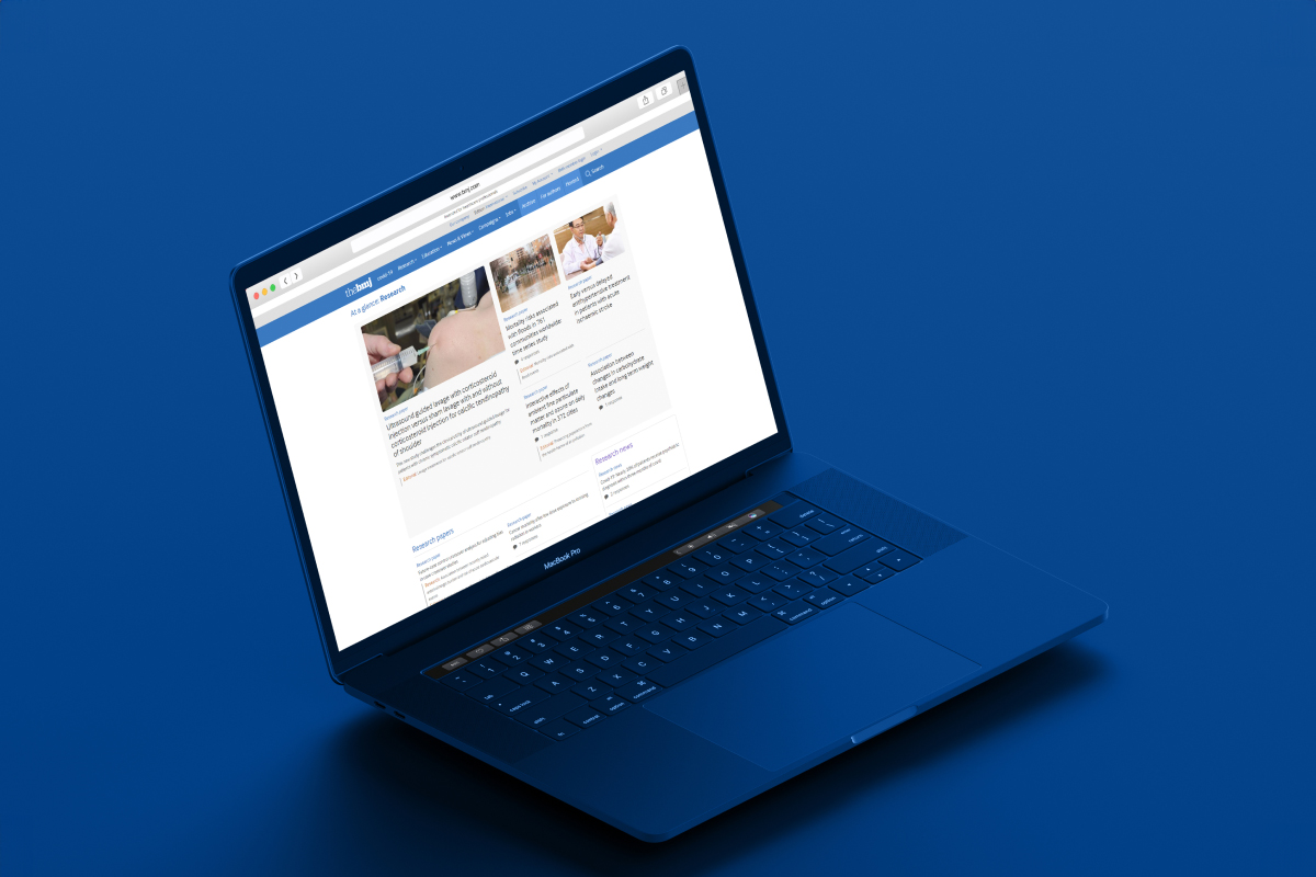 BMJ Case Study - Revolutionized Publishing Platform & User Experience
